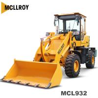 China ZL932/MCL932 0.9m³ 1 m³  Yunnei 490 Supercharged  Bucket Capacity Compact Articulated Wheel Loader for sale