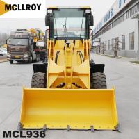 China ZL936/MCL936 High Working Efficiency 2500kg Rate Loading Front End Articulated Wheel Loader for sale