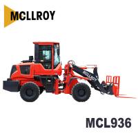 China MCL936 ZL936 Mini Articulated Wheel Loader 1.2m³ Bucket Capacity 3200mm Lifting Height Compact Wheel Loader for sale