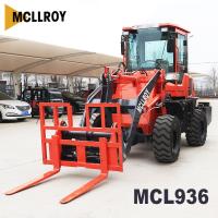 China MCL936 ZL936 Mini Articulated Wheel Loader 1.2m³ Bucket Capacity 3200mm Lifting Height Compact Wheel Loader for sale