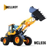 China MCL936 ZL936 Mini Articulated Wheel Loader Operating Weight 4880kg  Compact Wheel Loader Mini Construction Machines for sale