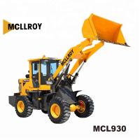 China Mini Wheel Loader MCL930 ZL930  CVT Gear Box  S-Hub Reductro Axle Hydraulic Wheel Load Wheel Shovel Loaderer for sale