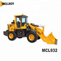 China Mini Wheel Loader MCL932 ZL932 CVT Gear Box S-Hub Reductro Axle Hydraulic Wheel Load Wheel Shovel Loaderer for sale