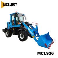 China Front Wheel Loader MCL936 ZL936 Articulated M-Hub Reductro YN4100 Supercharged 65kw Hydraulic Mini Wheel Loader for sale