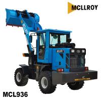 China Front Wheel Loader MCL936 ZL936 Articulated M-Hub Reductro YN4100 Supercharged 65kw Hydraulic Mini Wheel Loader for sale