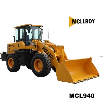 China Joystick Control Articulated Front End Loader 2500kg Rate Loading for sale