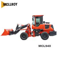 China 35kn Hydraulic Mini Wheel Loader 3500mm Dumping Height for sale
