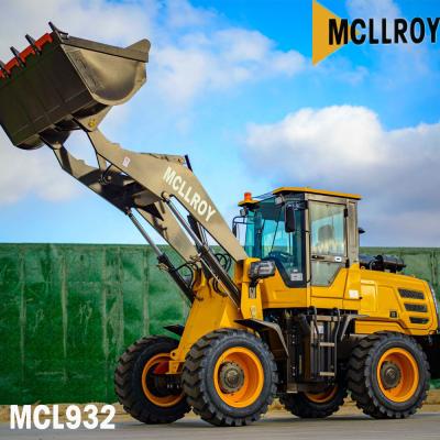 China Articulated Mini Wheel Loader 3200mm Dumping Height 1.5T Loading Capacity for sale