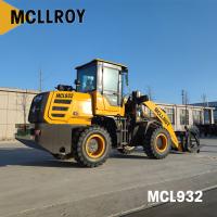 China Articulated Mini Wheel Loader 3200mm Dumping Height 1.5T Loading Capacity for sale