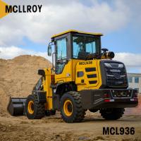 China Articulated Front End Wheel Loader 2000kg Loading 30° Tilt Angle for sale