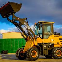 China 1m3 Compact Articulated Wheel Loader Yunnei 4100 Supercharged for sale