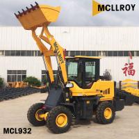 China 1800kg Load Mini Wheel Loader Yunnei 490 Supercharged 58kw Engine Power for sale