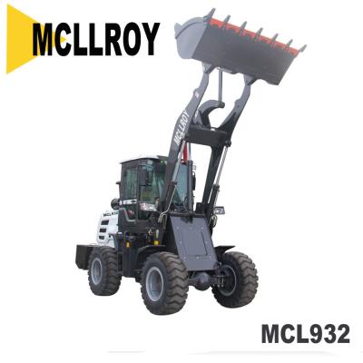 China Bucket 1.0cbm Front End Mini Wheel Loade 3200mm Lifting Height Compact for sale