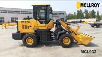 China Automatic Gearbox Mini Wheel Loader Zl932 Rate Load 1800kg Dump Rubber Tire for sale