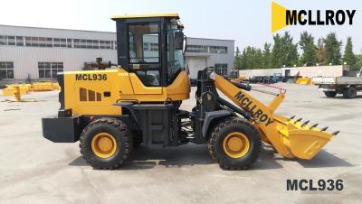 China Compact Articulated Wheel Loader  65kw Engine Power Mini Wheel Loader for sale