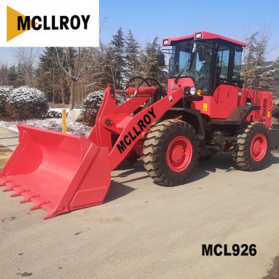 China ZL926 Isuzu Axle Compact Mini Wheel Loader Front End Shovel Hydraulic Pilot for sale