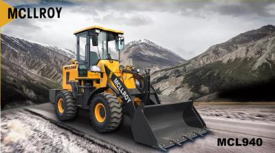 China Articulated Backhoe Mini Wheel Loader Mcl940 Rate Load 2200kg Dump Height 3.5m for sale