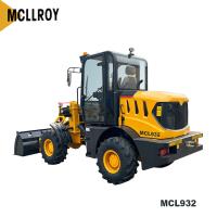 China Zl932 Rate Load Bucket Mini Wheel Loader 58KW Height 3.2m for sale