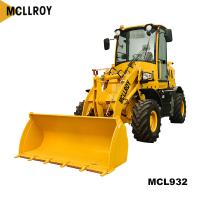 China Mcl932 Mini Wheel Loader 3.2m Rubber Tire With Intelligent Instrument for sale