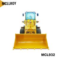 China Mcl932 Rate Load Mini Wheel Loader 55kw Height 3.2m Rubber for sale