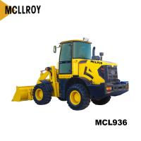 China Quick Hitch Load Mini Wheel Loader 2000kg Dump Height 3.5m Rubber Tire for sale