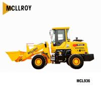 China Mcl936 Mini Wheel Loader Height 3.5m Rubber Tire Construction Machines for sale