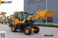 China Compact Articulated Mini Wheel Loader ZL926 Hydraulic Pilot For Option for sale