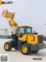 China Mcl926 Zl926 Mini Wheel Loader 1800kg Dump Height 3.2m Construction Machines for sale