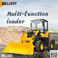 China Mcl930 Zl930 Mini Wheel Loader Rate Load Height 3.2m Rubber Construction Machines for sale