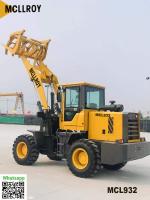 China Hydraulic Pilot Mini Wheel Loader MCL932 ZL932 30km/H Compact For Option for sale