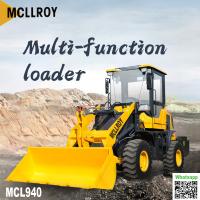China Compact Articulated Wheel Loader MCL940 ZL940 Rated Load 2200kg for sale