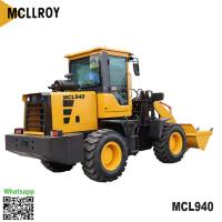 China Customized Color Mini Wheel Shovel Loader MCL940 ZL940 Hydraulic Pilot For Option for sale