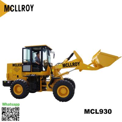 China Hydraulic 42kw Mini Front Wheel Loader 16 Tire Single Bucket Automatic Gearbox for sale