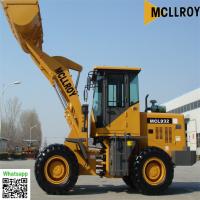 China Hydraulic Mini Front End Wheel Loader Mcl932 Rate Load 1800kg Dump 3.2m YUNNEI 490 for sale