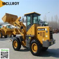 China Compact Articulated Front End Wheel Loader MCL940 ZL940 Rated Load 2200kg for sale