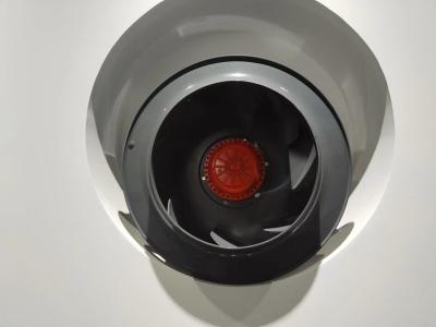 China 0.22kW IP54 Backward Curved Centrifugal Fan 315mm Aluminum Impeller Long Inlet Ring for sale