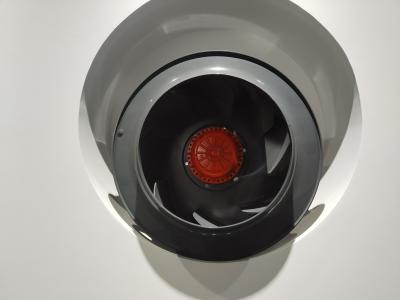 China AL Alloy Backward Curved Centrifugal Fan 315mm IP54 2621 Rpm Long Inlet Ring for sale