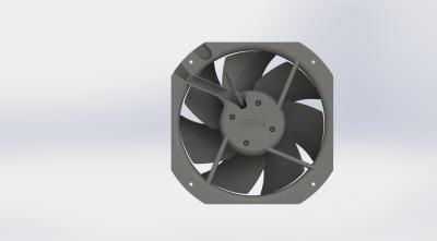 China 160mm Axial Fan 175W High Temperature Resistance 60℃ Industrial Cooling for sale