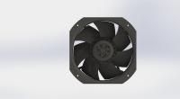 China 140mm Axial Fan 120W High Temperature Resistance 60℃ Industrial Cooling for sale
