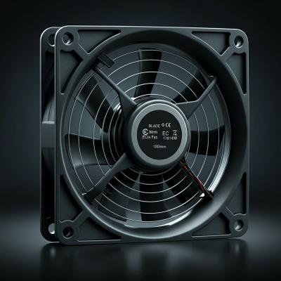 China 190mm 116W EC Axial Fan 60°C High Temperature Resistance for Industrial Cooling for sale