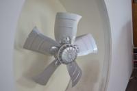 China 1250rpm External Rotor Motor AC Axial Flow Fan 450mm Blade Single Phase Four Pole for sale