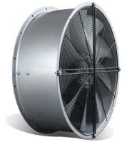 China AL Alloy Sickle Blade AC Axial Fan 500mm 910rpm External Rotor Motor for sale