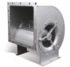 China Three Phase 4 Pole Double Inlet Centrifugal Fan 225mm Galvanized Blade Blower for sale