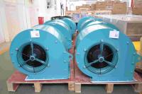 China Single Phase 6 Pole Double Inlet Centrifugal Blower With 9inch Diameter Blade for sale