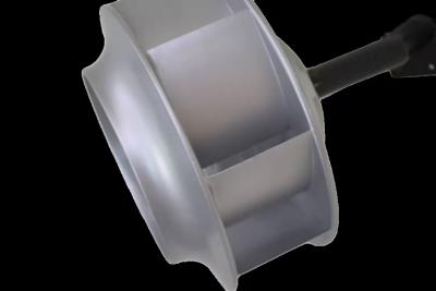 China Integrated Motor External Centrifugal Fan 225mm 680Pa 1320m3/H High Temp 70°C for sale