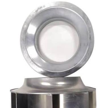 China Aluminum Alloy Backward Centrifugal Fan 400mm IP54 External Rotor Motor 3-Phase 6 Pole for sale