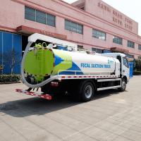 China Sucking And Discharging Fecal Suction Truck With Extraction Pump For Street Drainage for sale