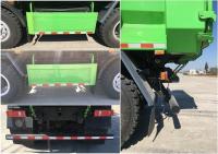 China 3500mm Overall Height Trash Dump Truck Corrosion Protection With Battery Frames for sale