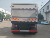 China Corrosion Resistant Heavy Dump Truck Leakproof Garbage Transport Truck With Ship Box Structure for sale