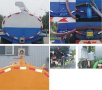 China Versatile And Powerful Suction Sewage Truck For Various Waste Management for sale